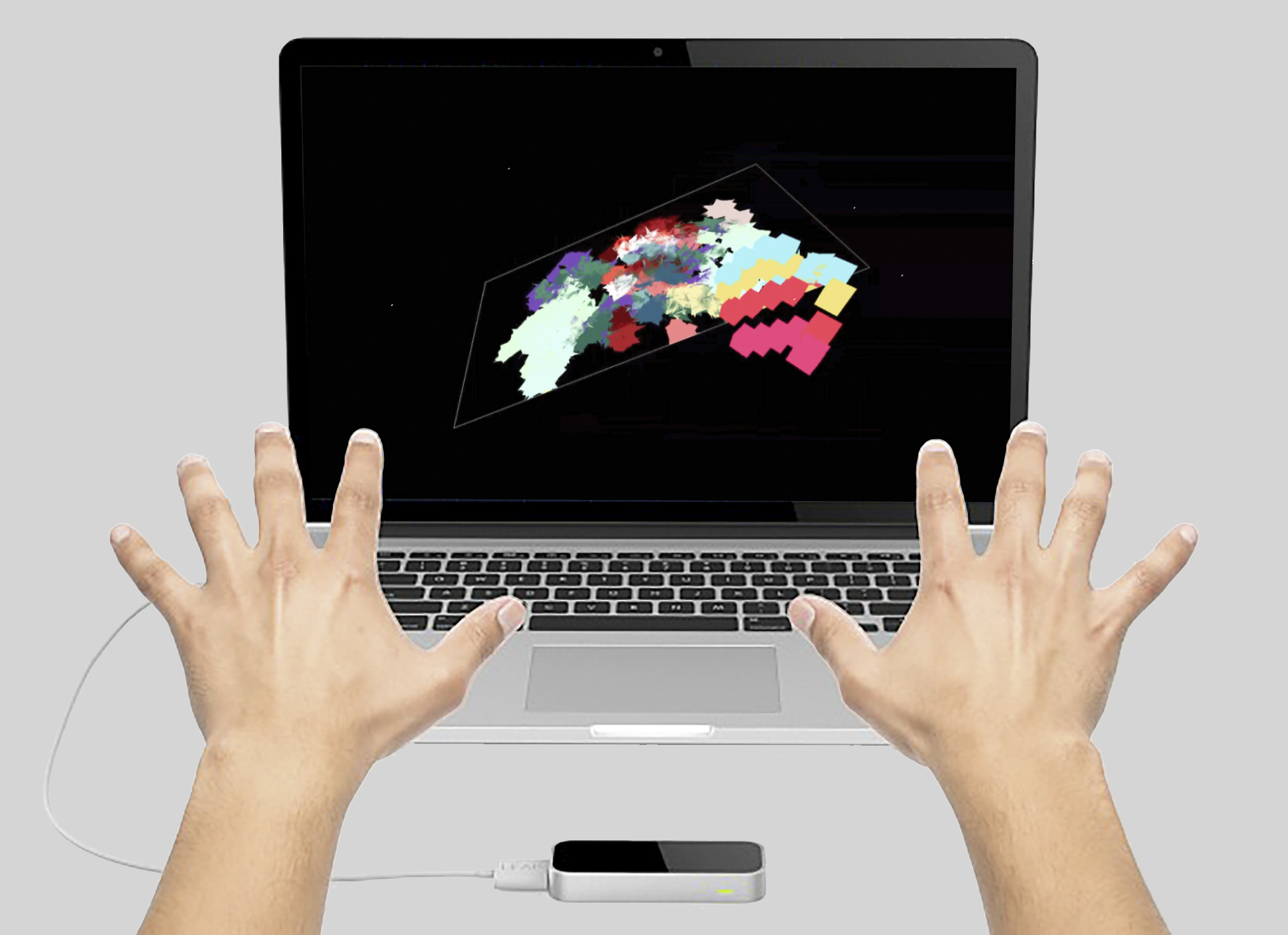 Voxel Drip Paint - Yufeng Zhao