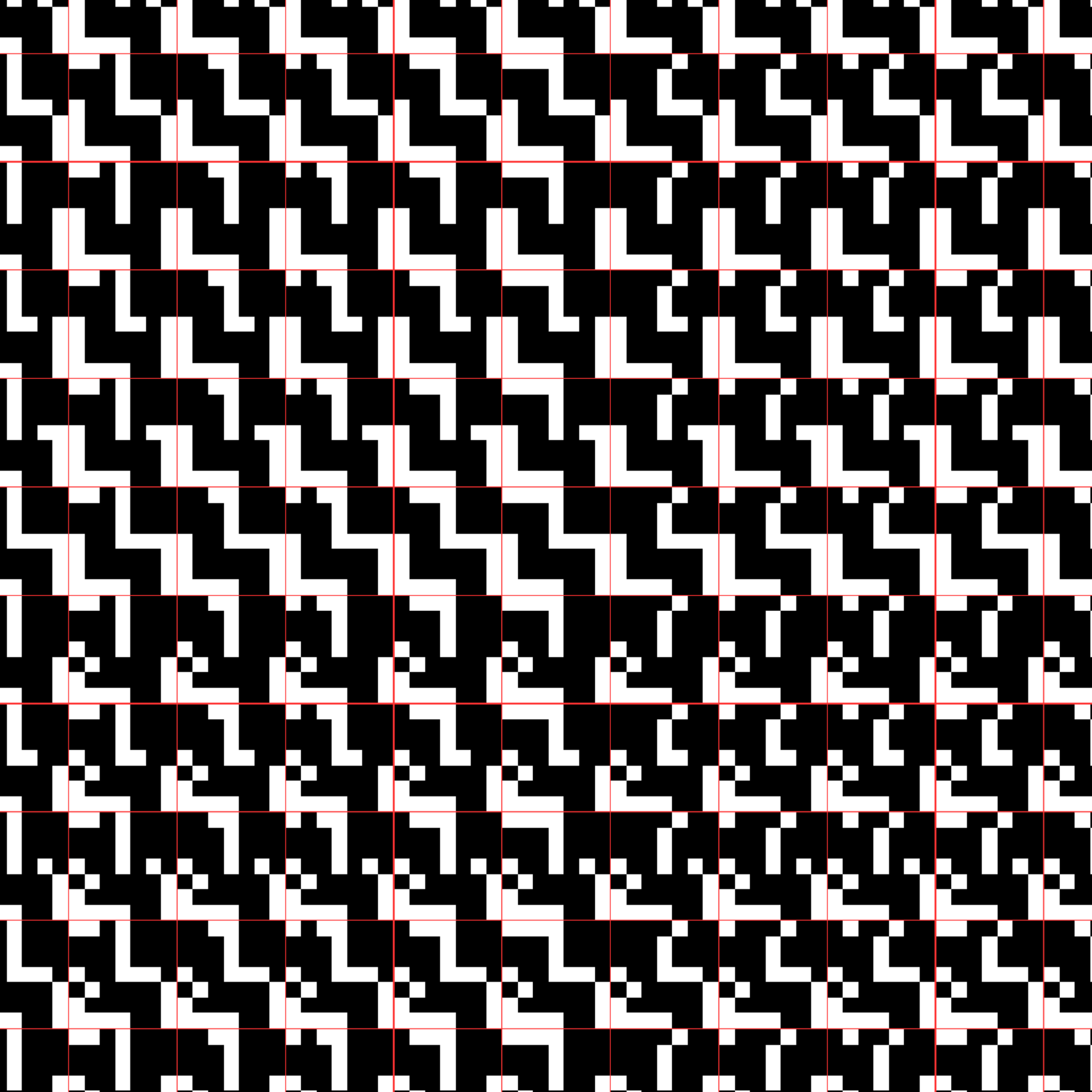 Every 7x7 Binary Grid - Yufeng Zhao